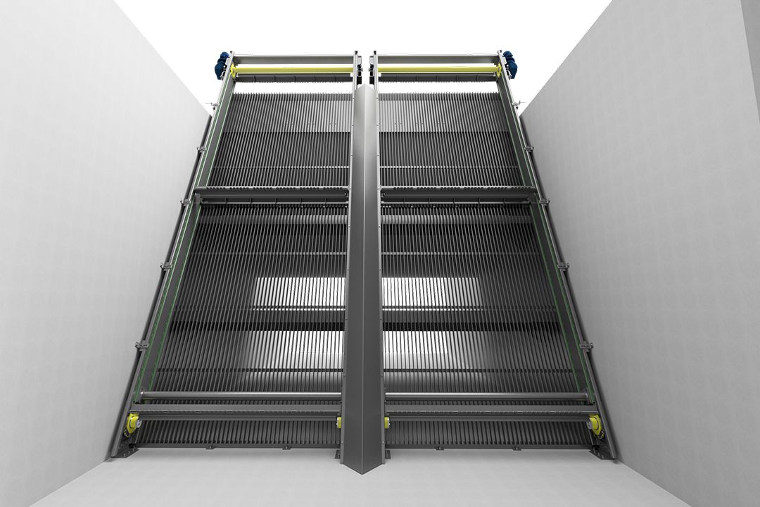 Catenary Trash Rack Cleaner